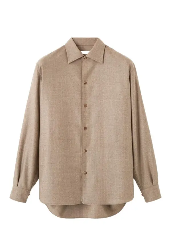 Loro Piana Franco Shirt - Solid Oak