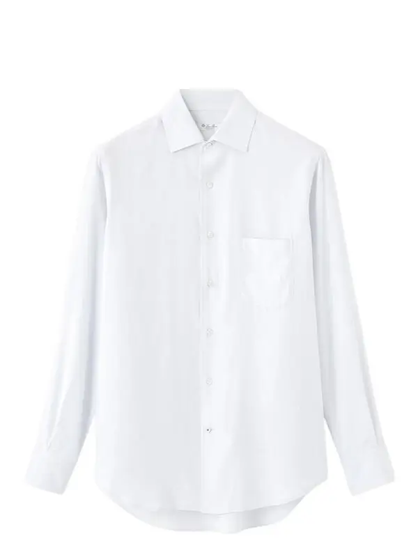 Loro Piana André Shirt - Clouds White