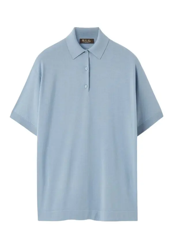 Loro Piana Royal Lightness Short Sleeve Polo - Gu He