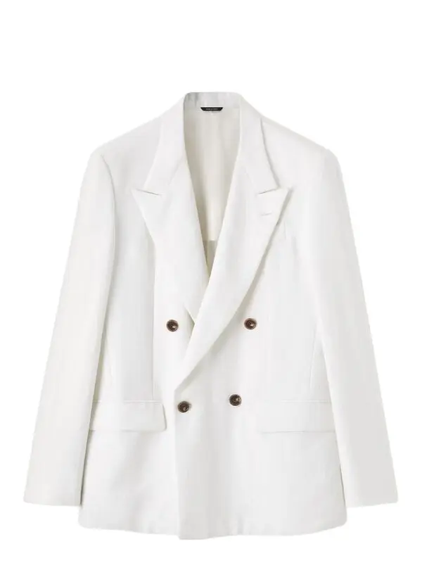 Loro Piana Alistaire Blazer - White