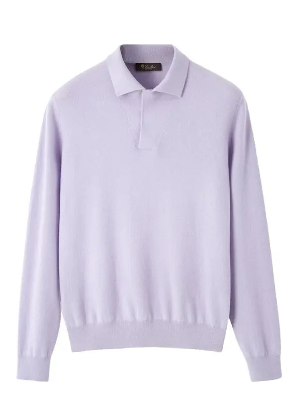 Loro Piana Sergio Polo Shirt - Iced Violet