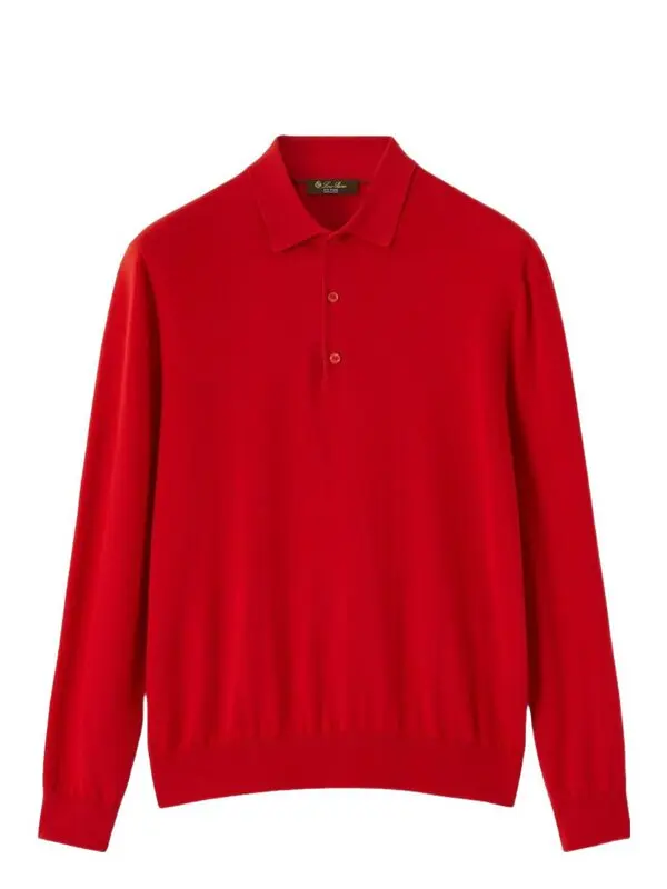 Loro Piana Polo Shirt - Red Comet