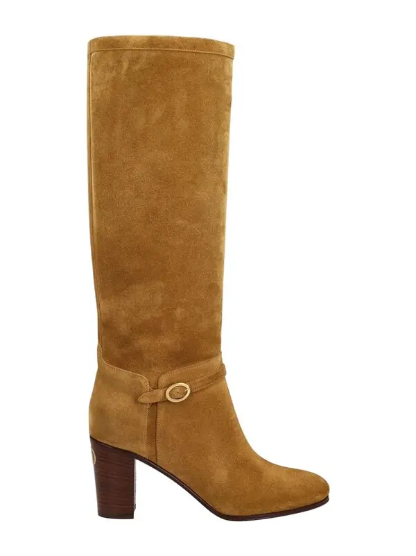 Valentino Garavani Vlogo Signature Pointed Toe Boots - Brown