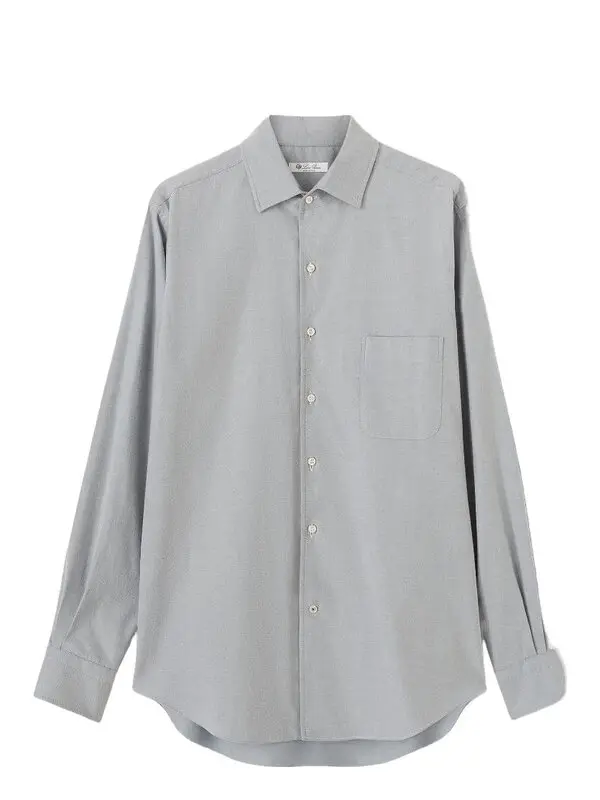 Loro Piana André Button-up Shirt - Gray