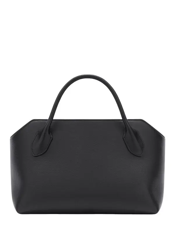 THE ROW Zipper Handbag - Black