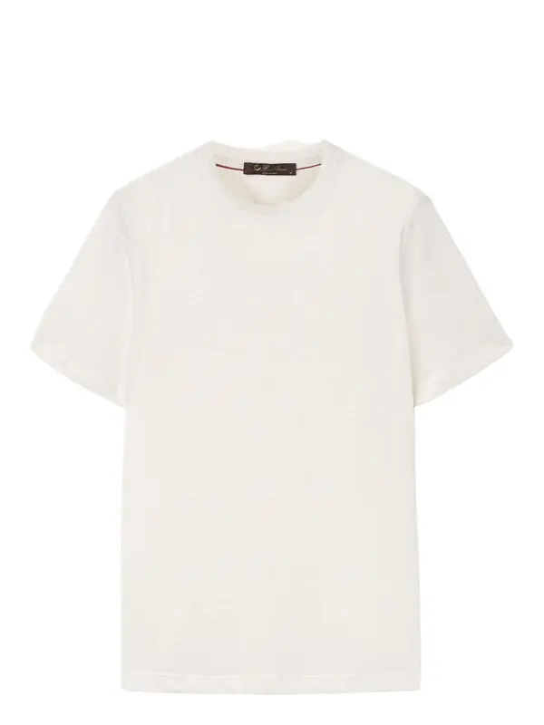 Loro Piana Item O-neck Short-sleeved T-shirt - White