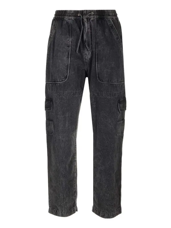 Isabel Marant Étoile Drawstring Track Jeans - Black