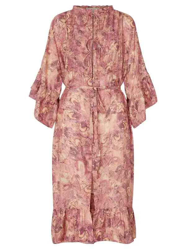 Isabel Marant Étoile Cylene Printed Maxi Dress - Pink
