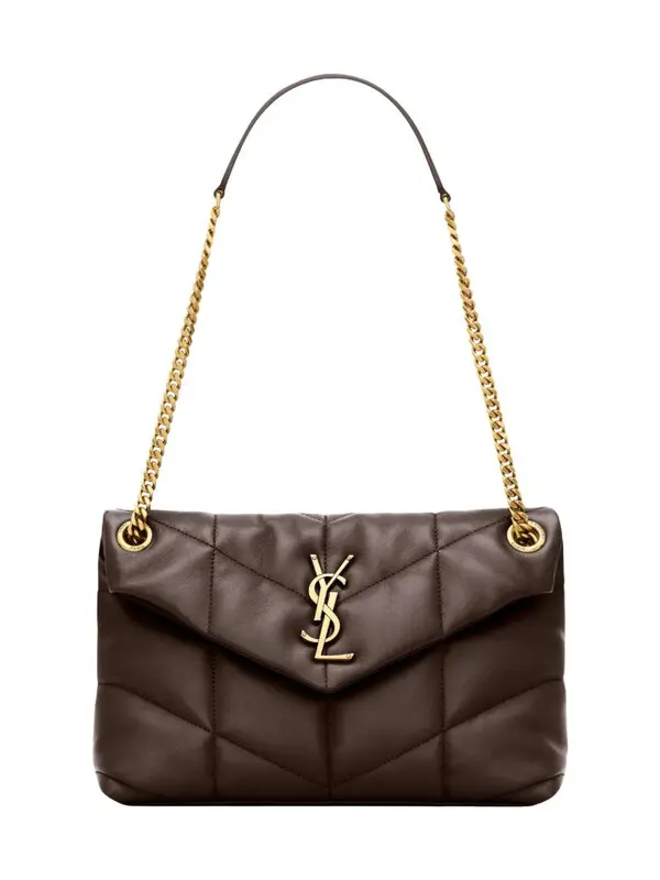 Saint Laurent Puffer Small Lambskin Bag - Arab