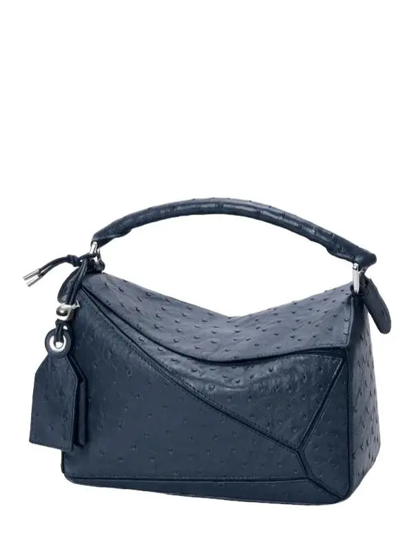 Loewe Small Featherlight Puzzle Crossbody Bag - Deep Navy Blue