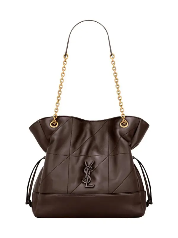 Saint Laurent Jamie Small Shopping Bag In Lambskin - Arabica