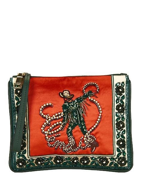 ALEMAIS Embellished Cowboy Clutch - Multi