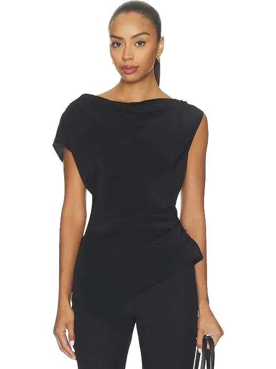 Veronica Beard Yvonne Top - Black