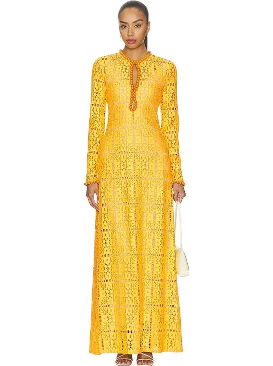 Alexis Casilda Guipure Lace Maxi Dress - Soler