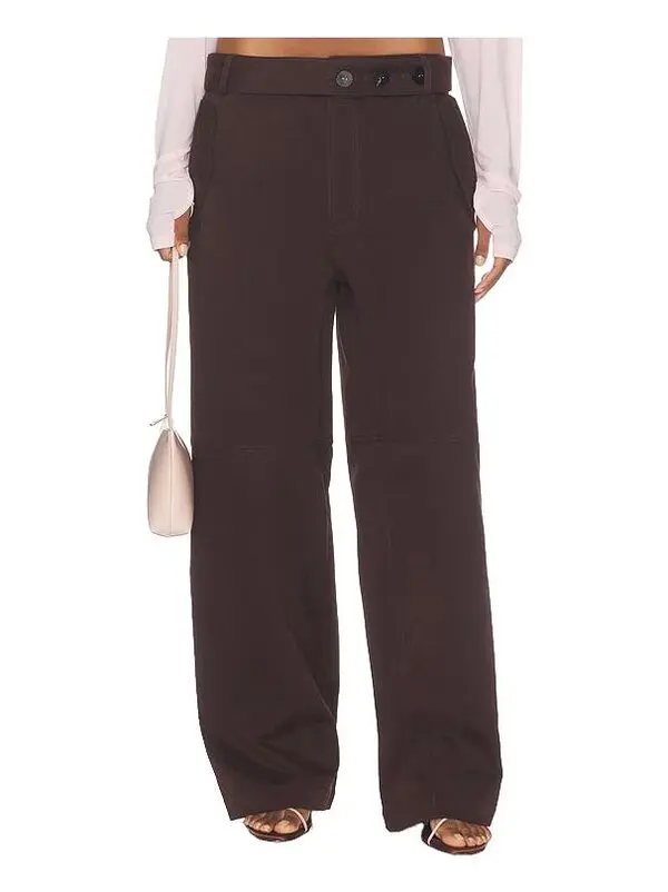 Clea Pablo Trouser - Molasses