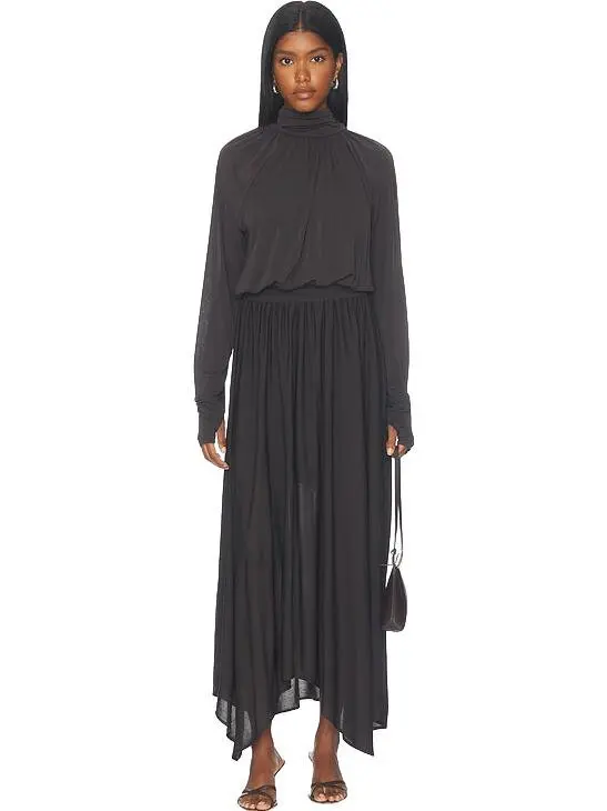 Clea Katia Midi Dress - Molasses