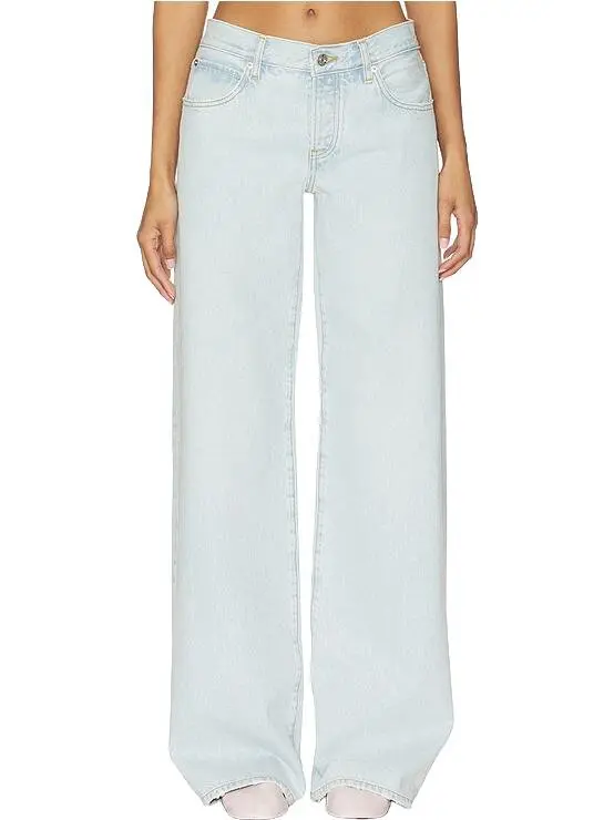 FRAME The Pixie Petite Leo Jeans In Denim-light - Piscine