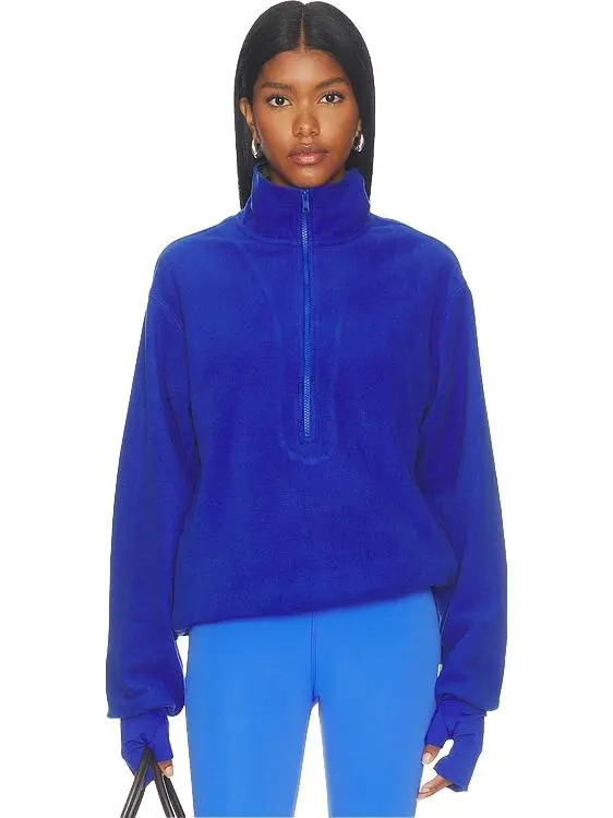 ENTIRE STUDIOS Shell Fleece Zip-up - Cerulean