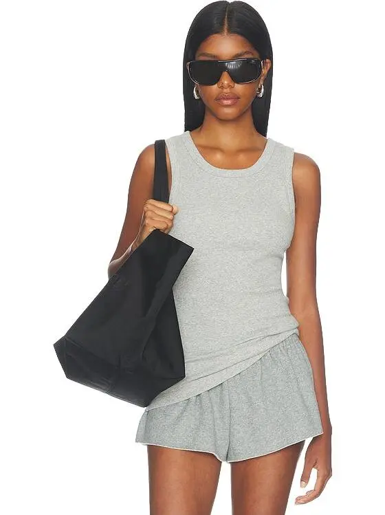 ENTIRE STUDIOS Rib Tank - Grey Marble