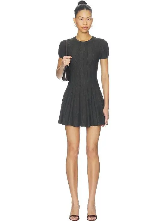 Heartloom Ribbed Knit Sweater Dress - Galaxy
