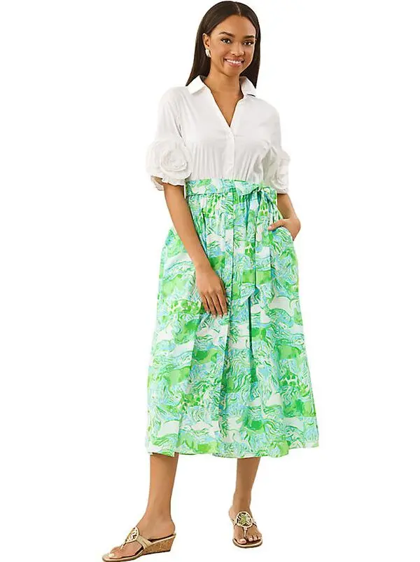 Lilly Pulitzer® Sonaire Midi Shirtdress - Blue