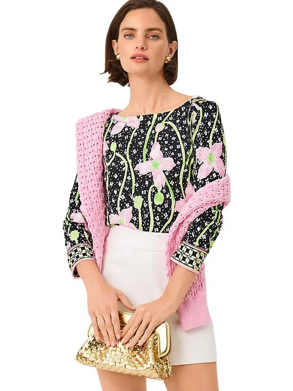Lilly Pulitzer® Upf 50+ Callison Top - Onyx
