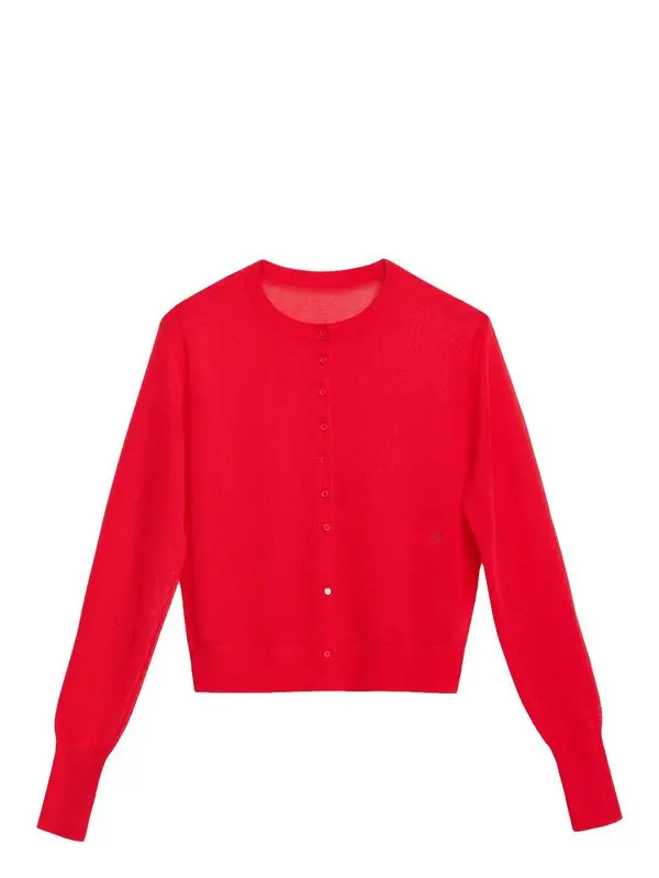 ALAS Name Cardigan - Red