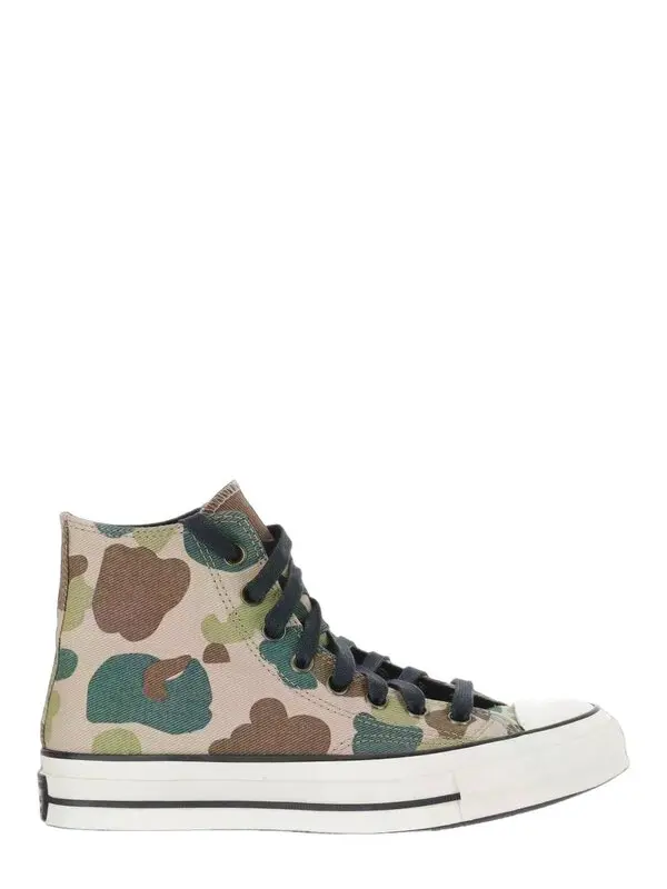CONVERSE Chuck 70 Camouflage-print High-top Sneakers - Neutrals