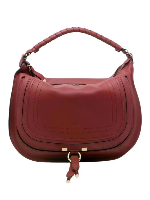 Chloé Marcie Shoulder Bag - Red