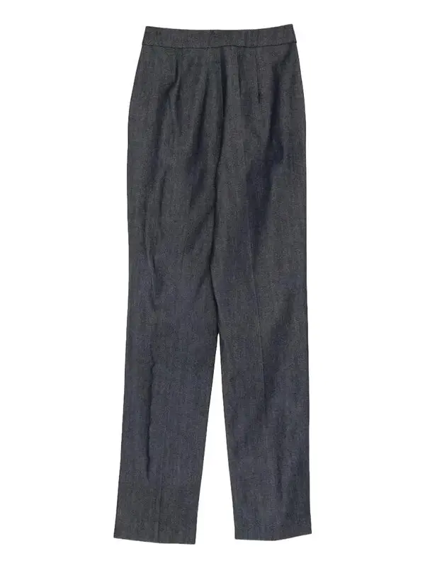 Dice Kayek Belted Pleat Jeans - Blue