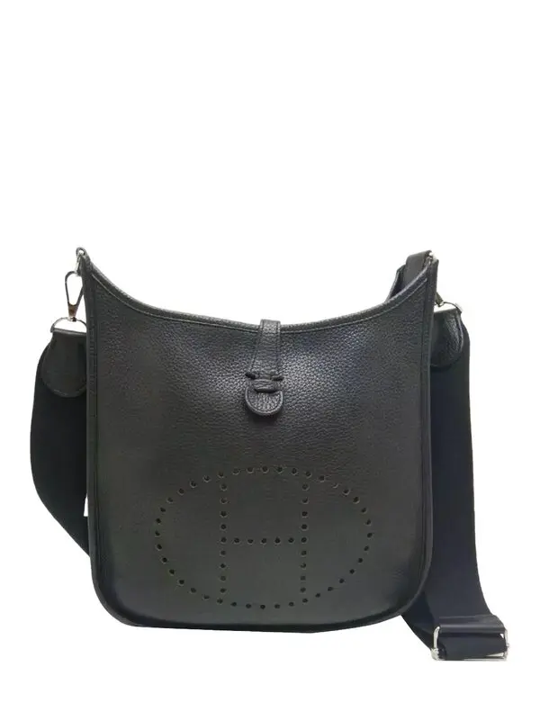Hermès Clemence Evelyne Iii 29 Crossbody Bag - Black