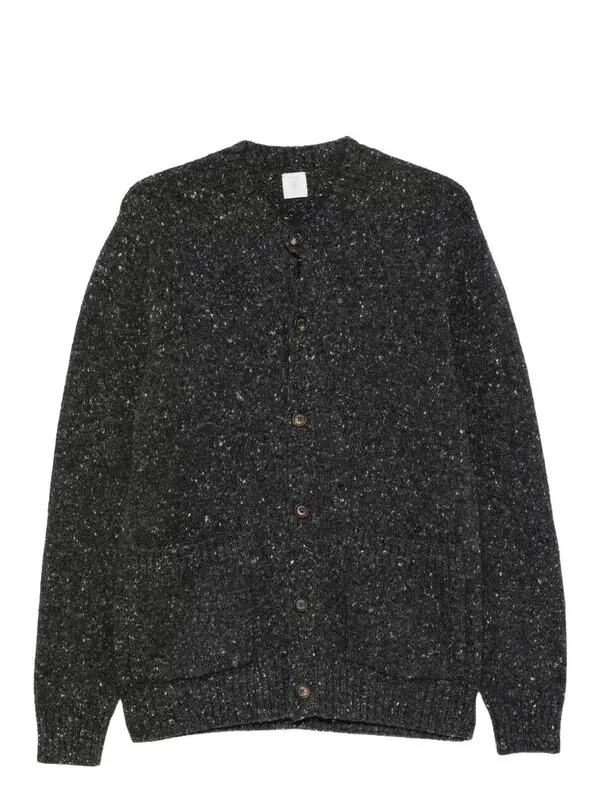 Eleventy Button-up Cardigan - Grey