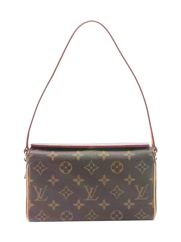 LOUIS VUITTON Monogram Recital Shoulder Bag - Brown