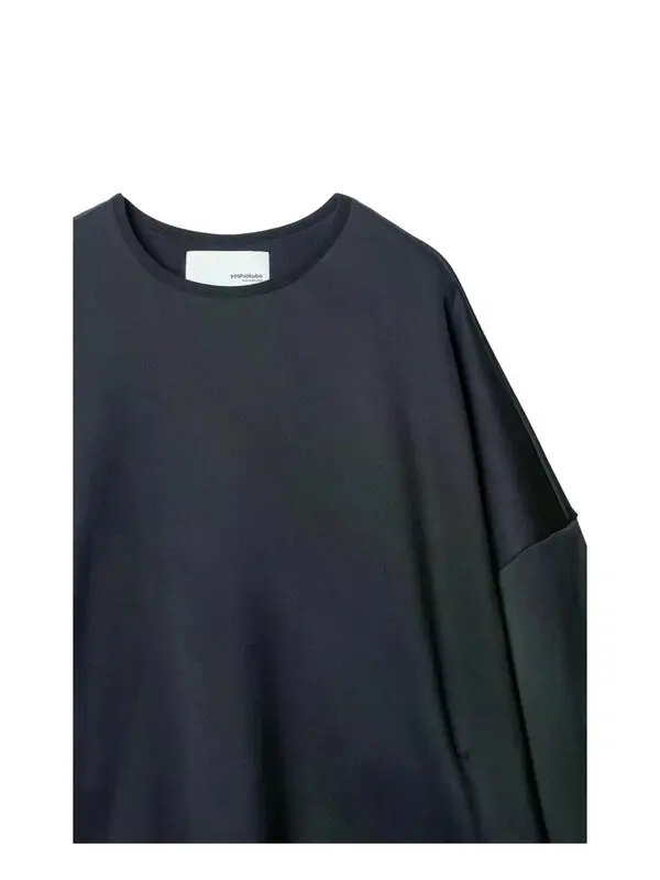 YOSHIOKUBO Drop-shoulder Sweatshirt - Black