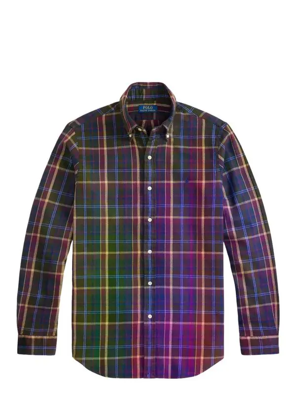 Polo Ralph Lauren Plaid Pony-embroidered Shirt - Green