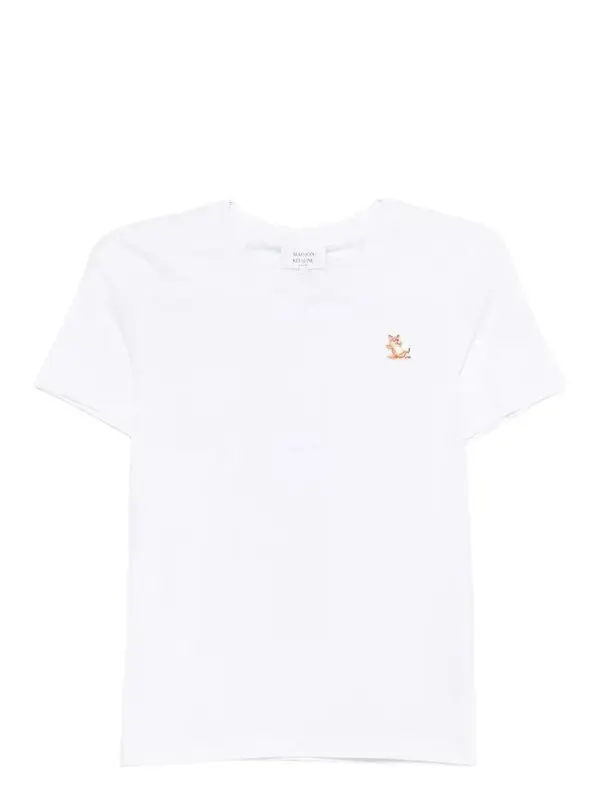 Maison Kitsuné Chillax Fox Patch T-shirt - White
