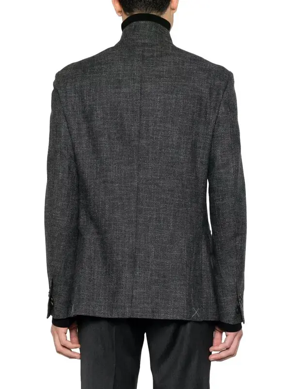 Corneliani High-neck Jacket - Grey