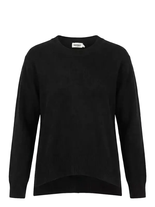 NOTSHY Fine-knit Cashmere Sweater - Black
