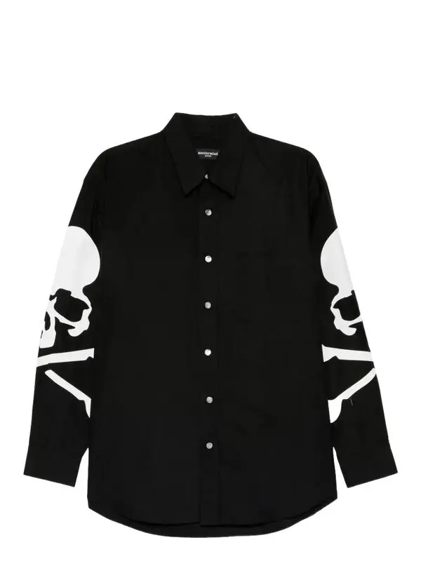 MASTERMIND WORLD Mj Oxford Shirt - Black
