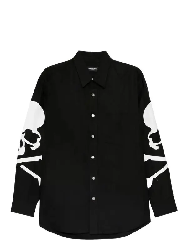 MASTERMIND WORLD Mj Oxford Shirt - Black