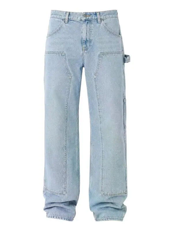 Hugo Carpenter-style Panelled Jeans - Blue