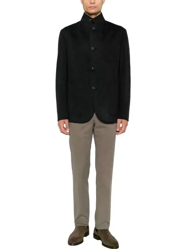 Corneliani High-neck Jacket - Black