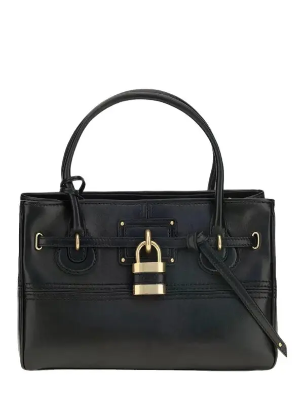 Chloé Paddington Leather Tote Bag - Black