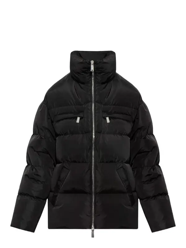Dsquared2 Quilted Stand-up Collar Jacket - Black