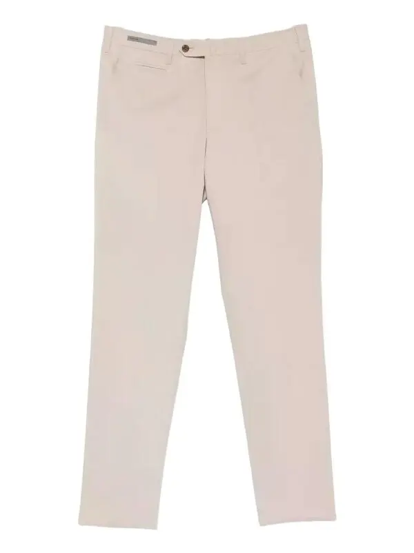 Corneliani Straight-leg Tailored Trousers - Neutrals
