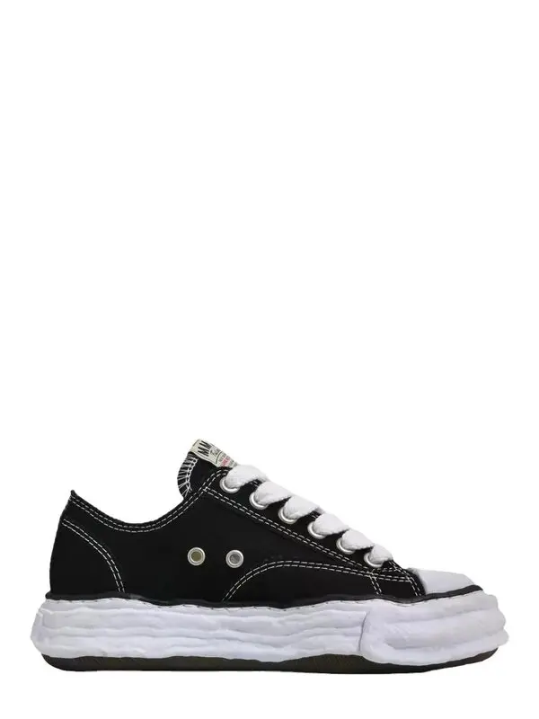 Mihara Yasuhiro Peterson 23 Original Sole Canvas Low-top Sneakers - Black