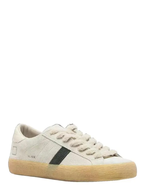D.a.t.e. Suede Logo-print Sneakers - Neutrals