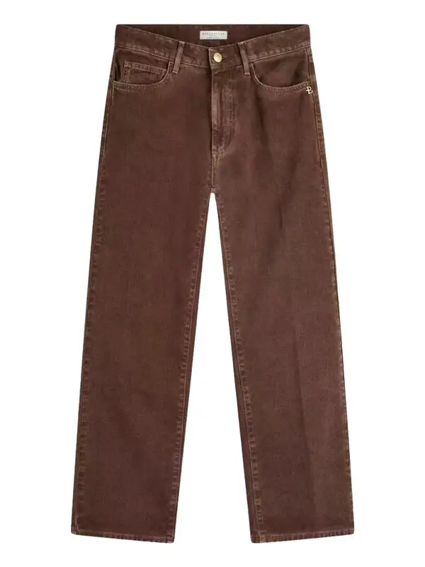 BALLANTYNE Wide-leg Jeans - Brown