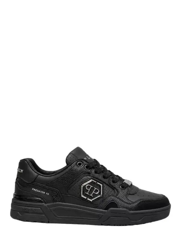 Philipp Plein Low Top Predator V2 Sneakers - Black
