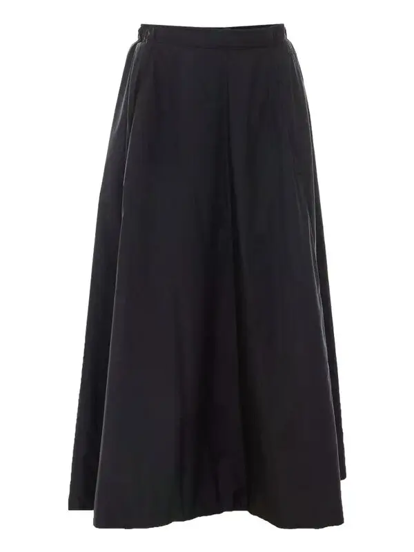 Add Cocoon Midi Skirt - Black